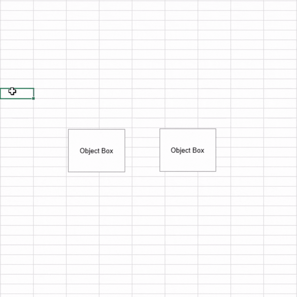 How to Select Objects Instead of Cells in Excel