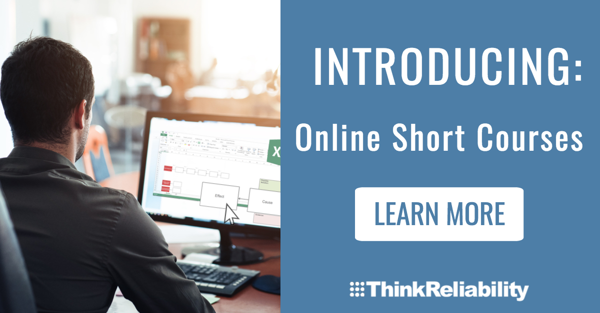 ThinkReliability Adds New Root Cause Analysis Training Option